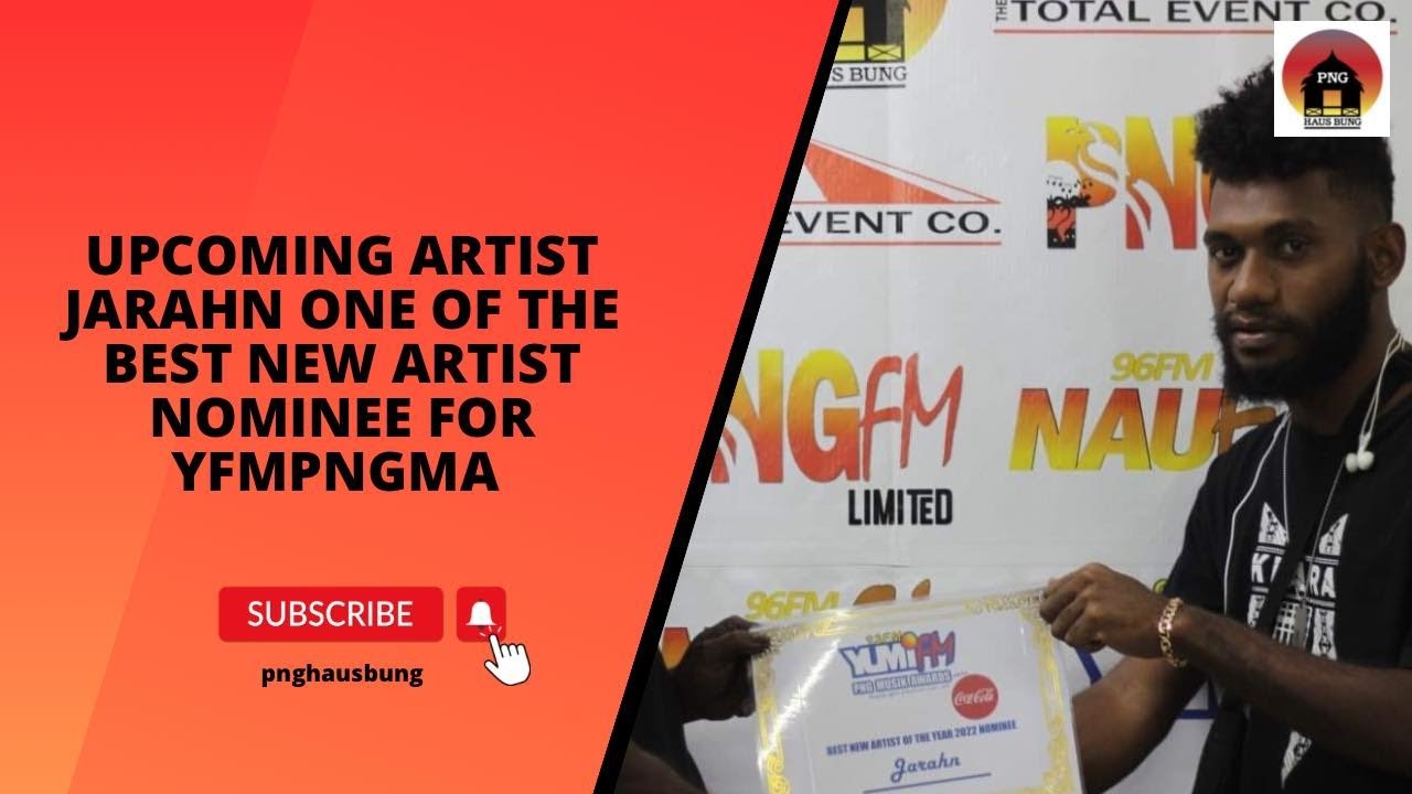 UPCOMING ARTIST JARAHN ONE OF BEST NEW ARTIST NOMINEE FOR YFMPNGMA ...