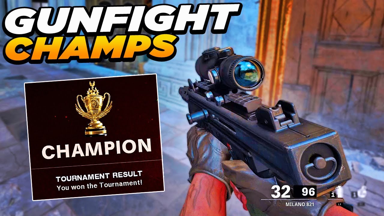 I WON the GUNFIGHT TOURNAMENT in Black Ops Cold War! - YouTube