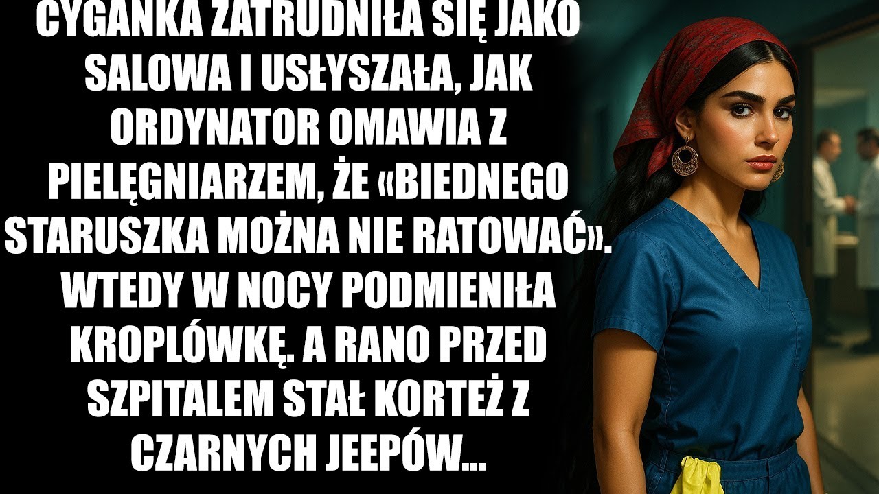 Cyganka zatrudniła się jako salowa i usłyszała, jak ordynator omawia z ...