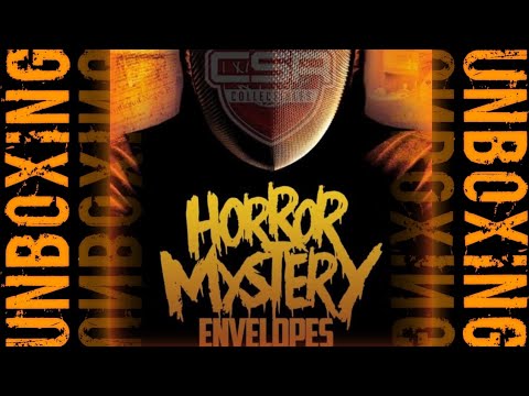 CSR Collectibles Horror Mystery Envelope Unboxing - YouTube