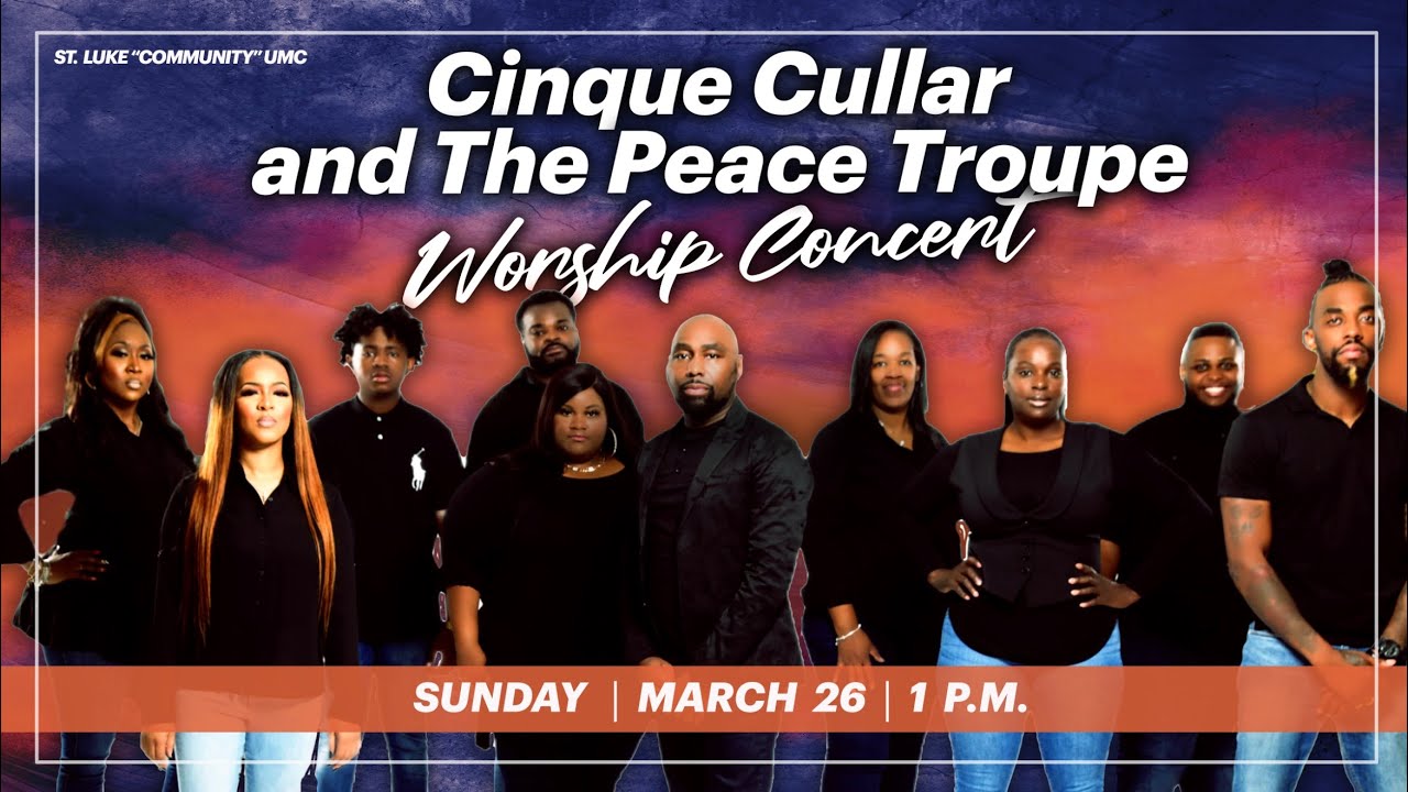 Sneak peek: Cinque Cullar and The Peace Troupe concert - YouTube