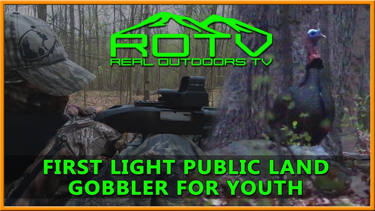 First Light Public Land Youth Turkey Hunt - YouTube