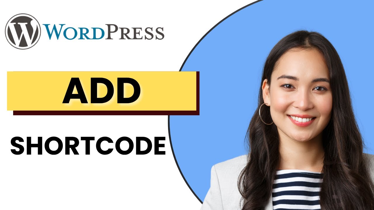 How to Add Shortcode in WordPress | Easy Guide 2025 - YouTube