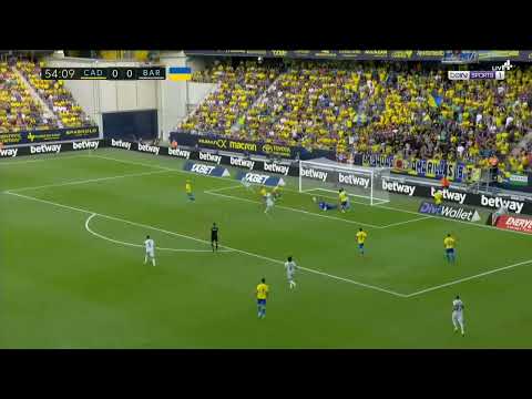 Highlights Barcelona vs càdiz match yesterday - YouTube