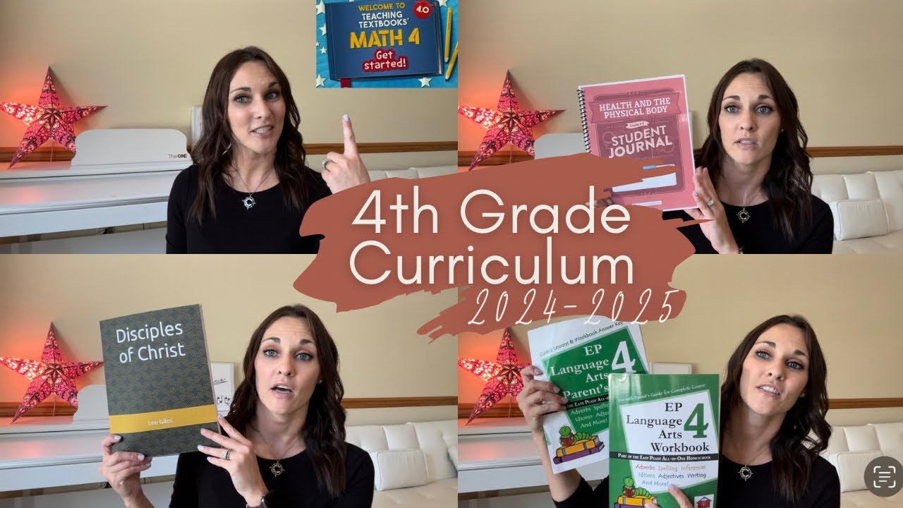 4th Grade Homeschool Curriculum Picks | 2024-2025 - YouTube