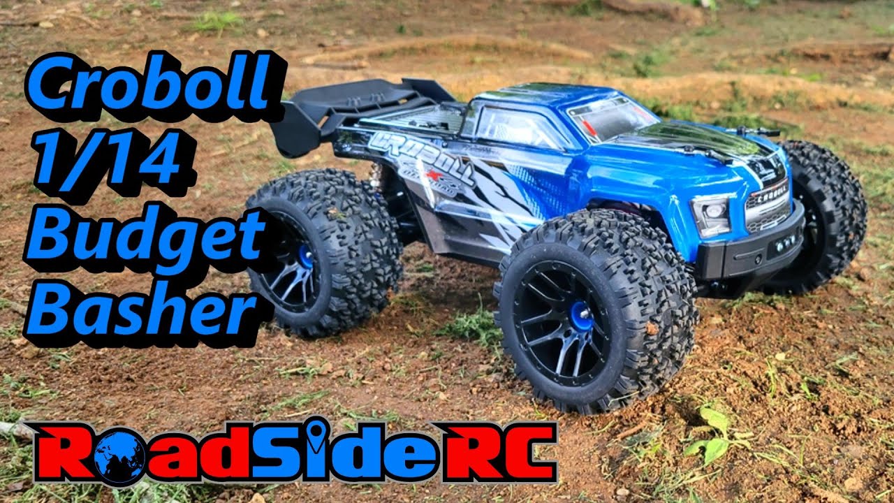Croboll 1/14 Budget RC Basher Truck | Unboxing | Test | Review - YouTube