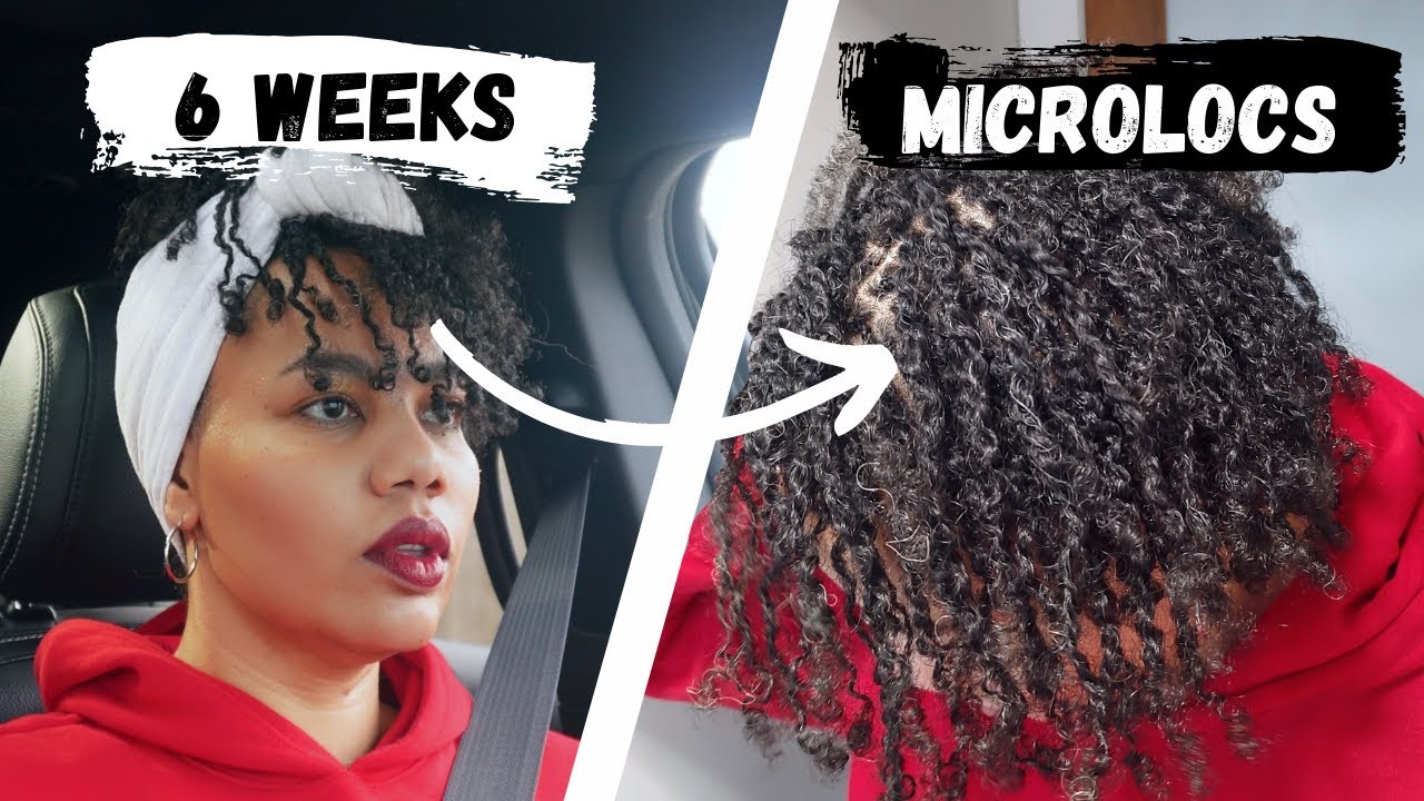 BEFORE Your 1st Loc Retie Do This & What To Expect: Microlocs 6 Week ...