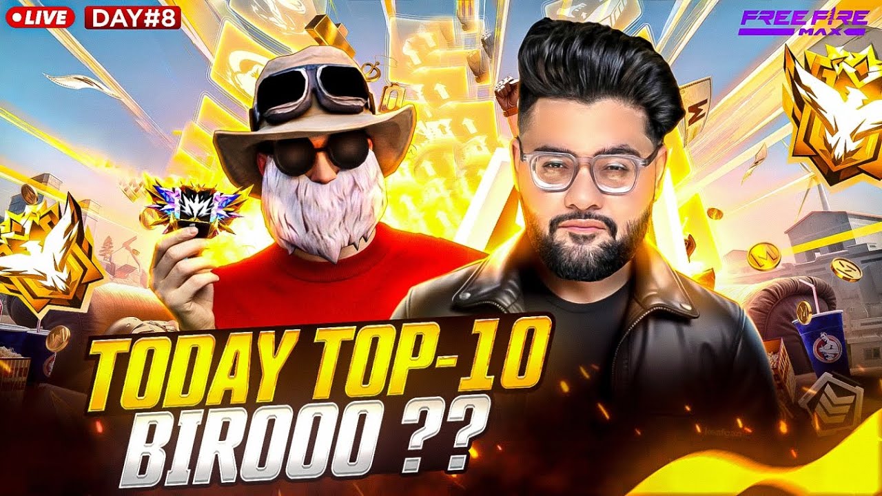 DAY-8 OF CS RANK PUSH... CAN WE HIT REGION TOP-10 ?? - YouTube