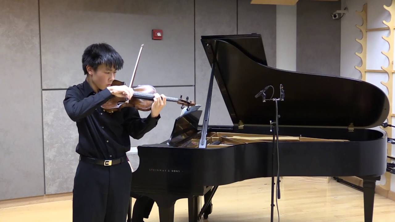 Devin Lai, 14 - Sibelius Violin Concerto in D Minor 1st movement - YouTube