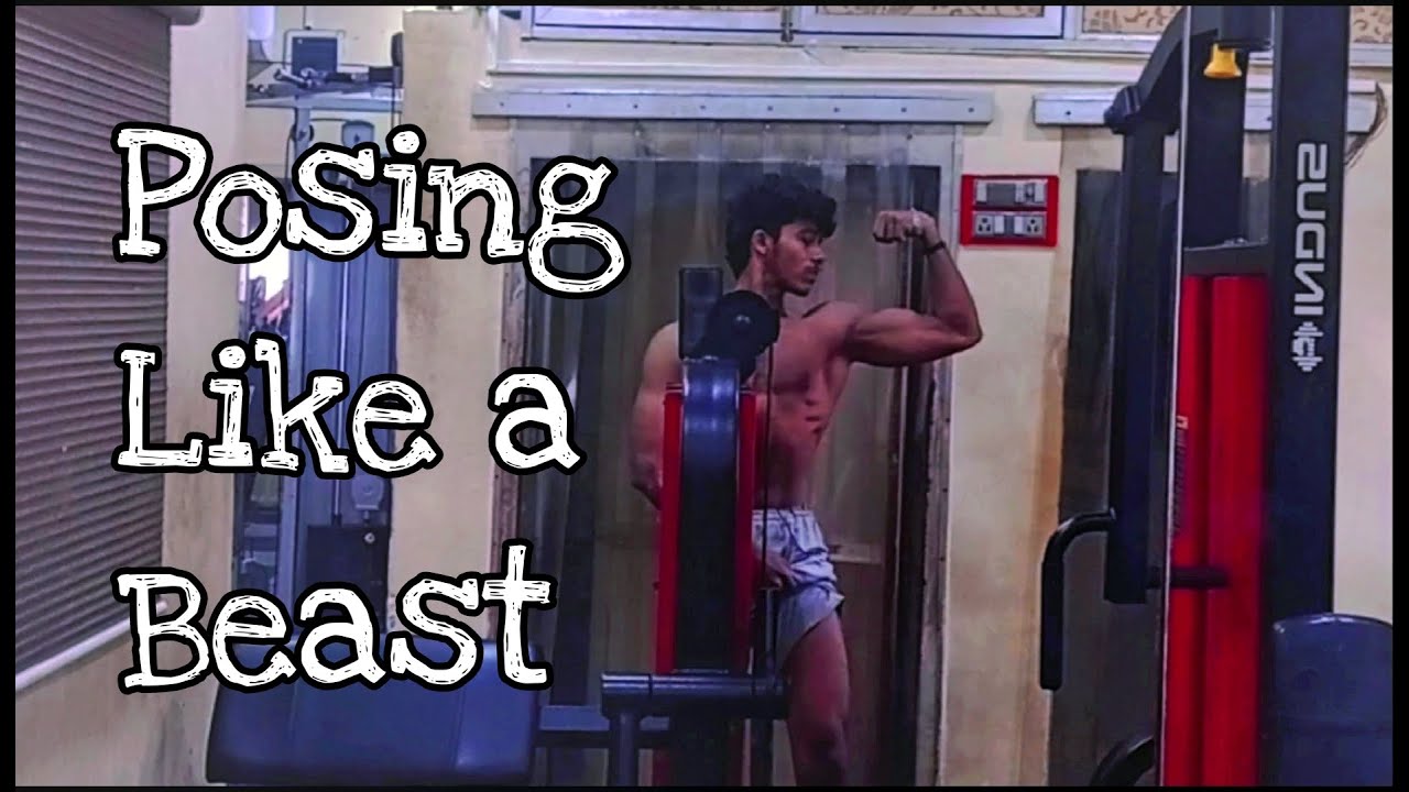 Posing Like a Beast ⚡ Men's Physique || Bodybuilding Posing Practice - YouTube