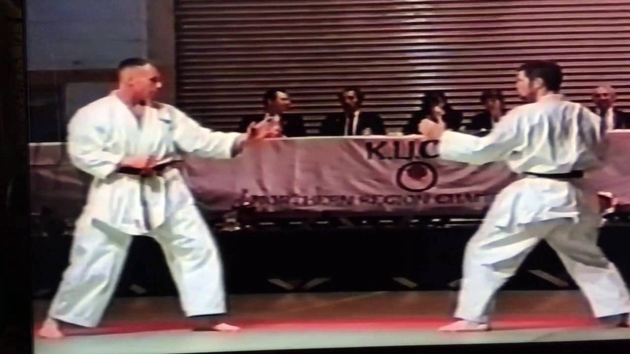 Matt Price karate demo - YouTube