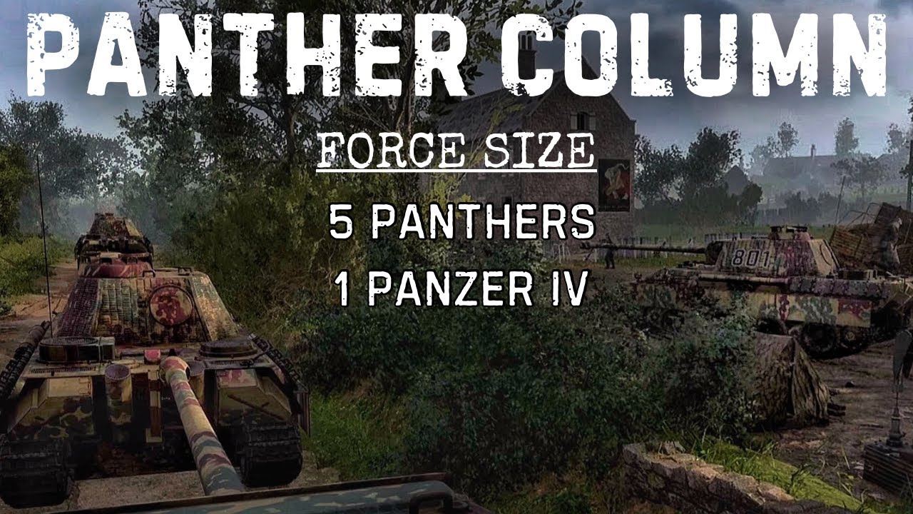 Hell Let Loose - German Tank Column Fights off Enemy Offensive - YouTube