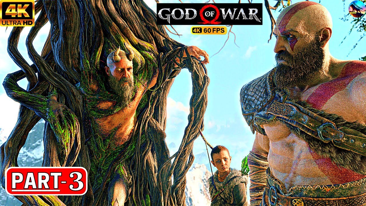 GOD OF WAR PC Gameplay Walkthrough Part 3 [4K 60FPS PC] - No Commentary ...