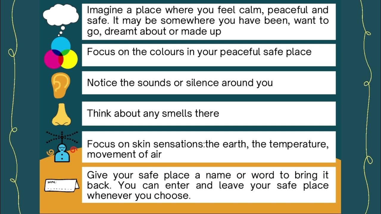 Safe space visualisation for young people - YouTube
