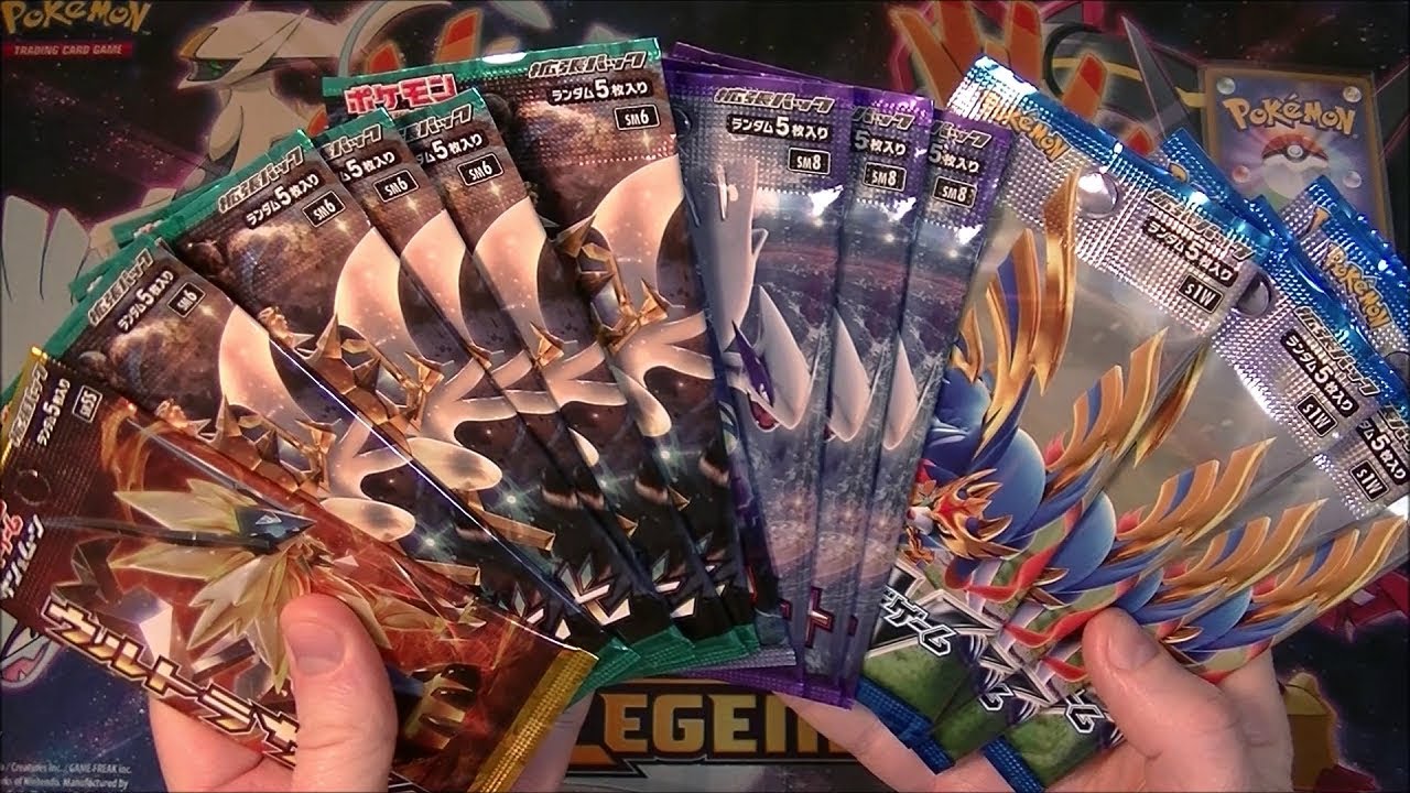 Pokemon TCG Sword Pack Opening 8 (Sword and Shield) + Random Sun & Moon ...