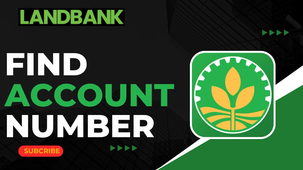 How To Find Landbank Account Number ! - YouTube