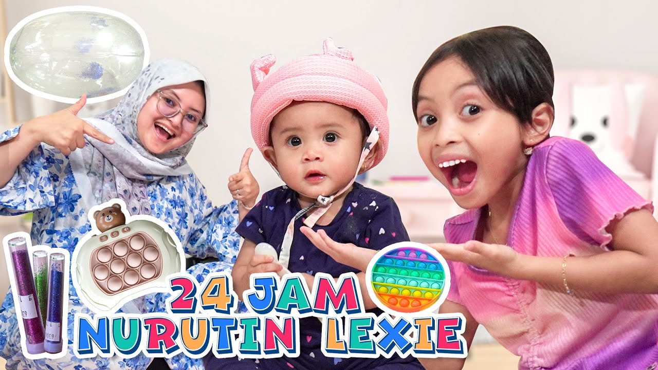 24 JAM LEIKA CHALLENGE NURUTIN SEMUA KEMAUAN ADIK BAYI LEXIE 😱 LEIKA & LEXIE MAIN NANO TAPE ...