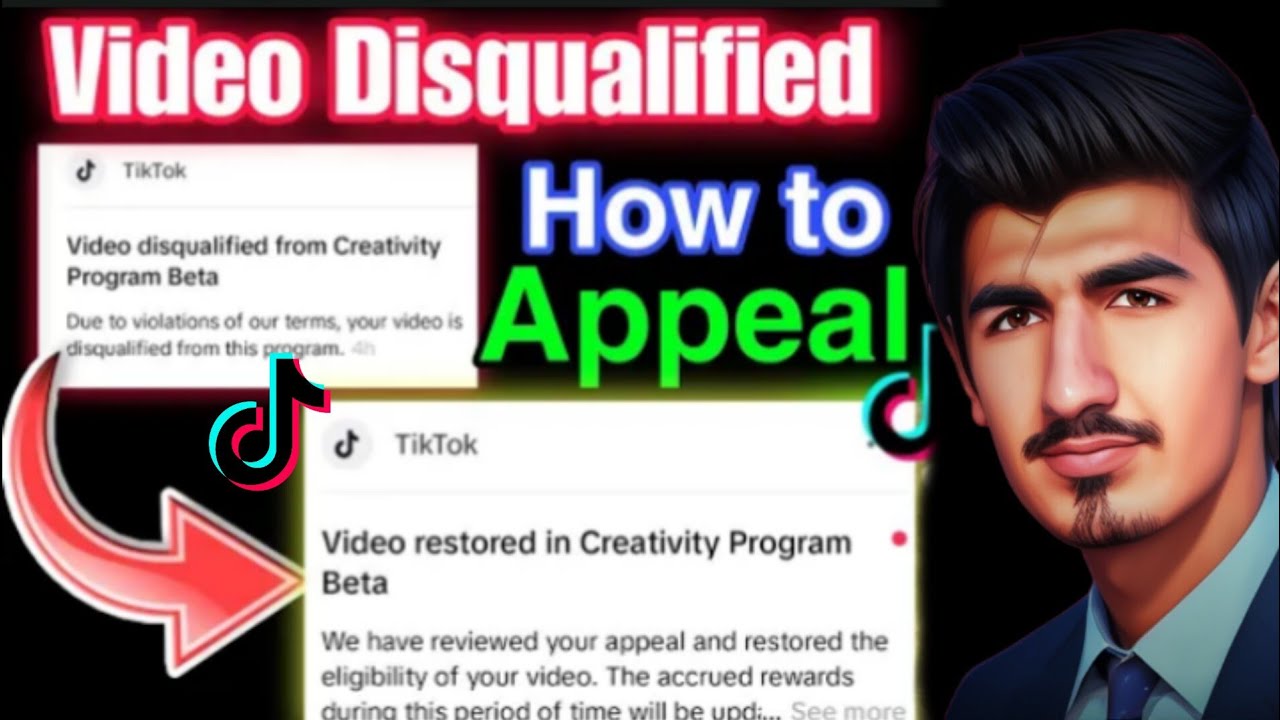 TikTok Appeal Rejected Problem Fixed | Creativity reward Disqualified ...