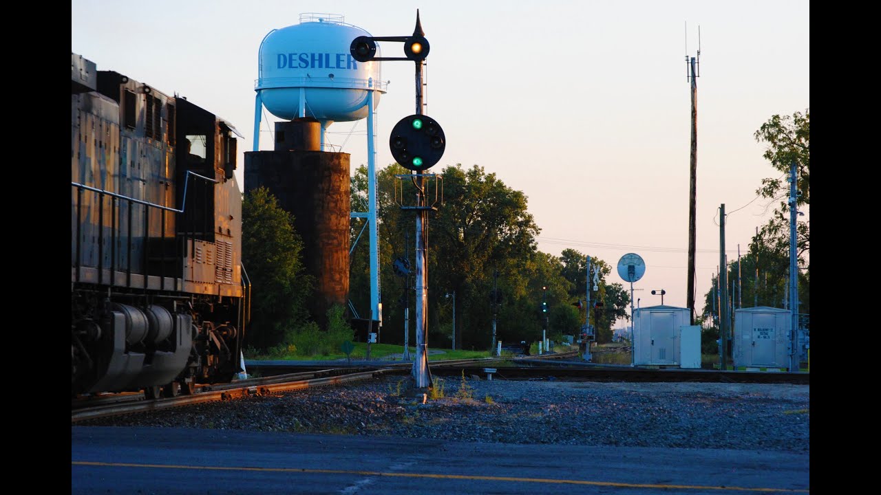 B&O Signal Indications On The CSX Toledo Subdivision - YouTube