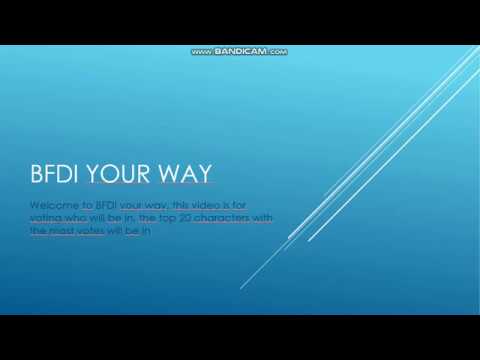 BFDI Your Way (1)!! - YouTube