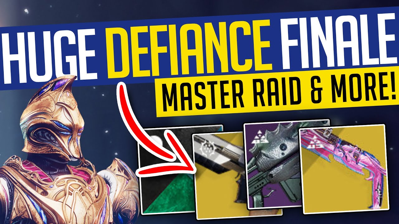 Destiny 2 | HUGE DEFIANCE FINALE! Legend Battlegrounds, Master Raid ...