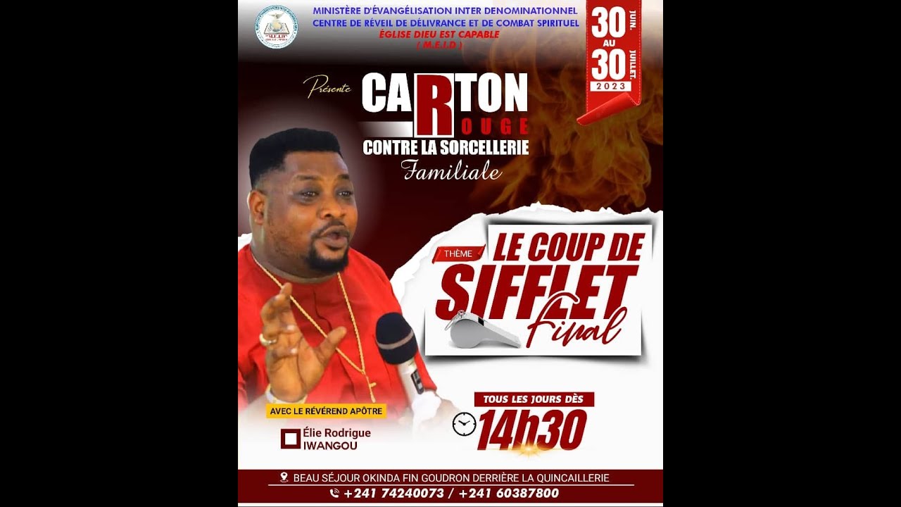 CELEBRATION DU 17eme ANNIVERSAIRE DU MINISTERE D'EVANGELISATION MEID ...