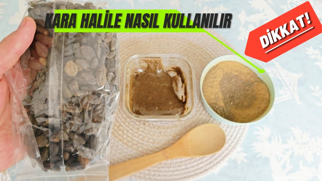 KISACA KARA HALİLE NEDİR NASIL KULLANILIR? - YouTube