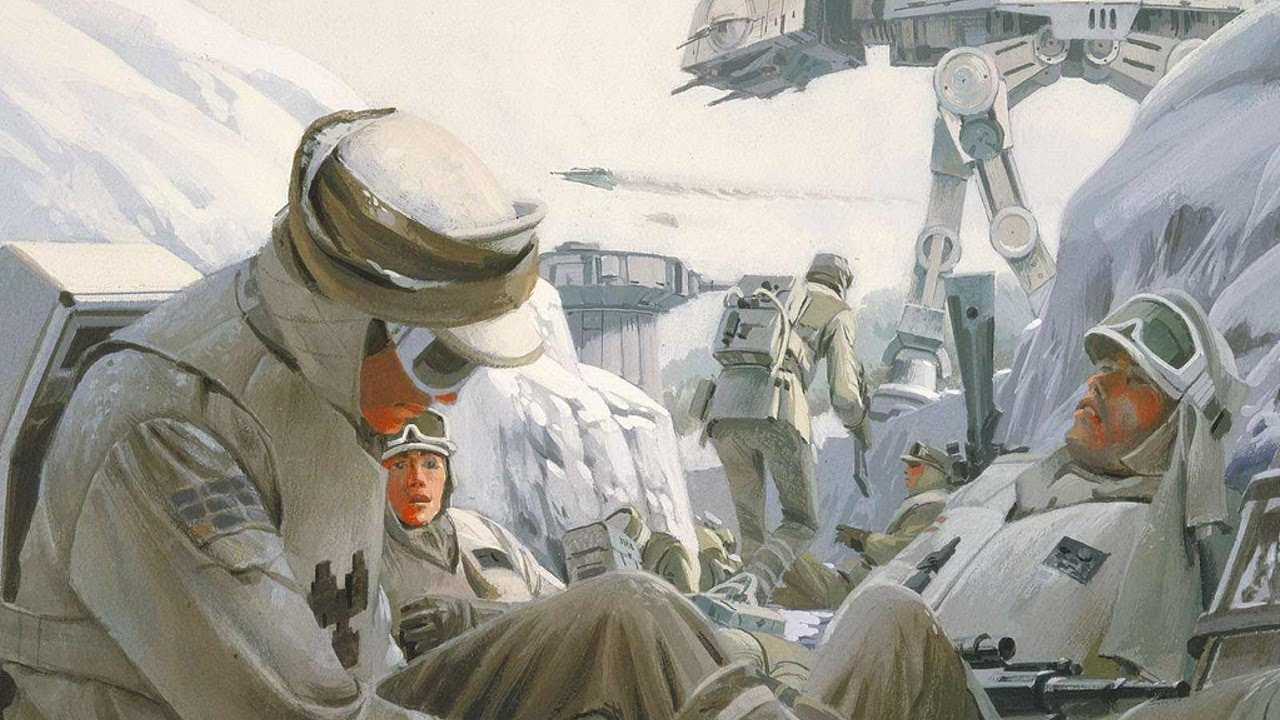 Concept Art by Ralph Mcquarrie for Star Wars (1977, 80, 83) (Version 2 ...