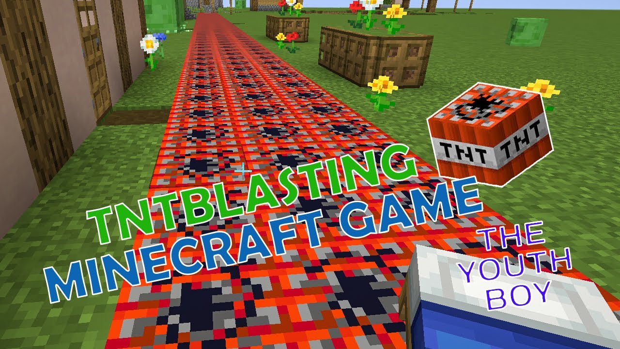 TNT BLASTING IN MINECRAFT GAME LONG VIDEO EP1 - YouTube