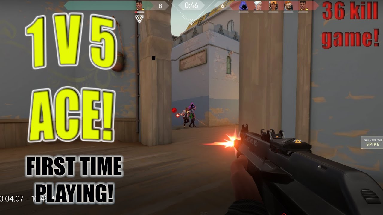 36 KILL GAME! FIRST TIME PLAYING VALORANT! *INSANE* !!!! (VALORANT high ...