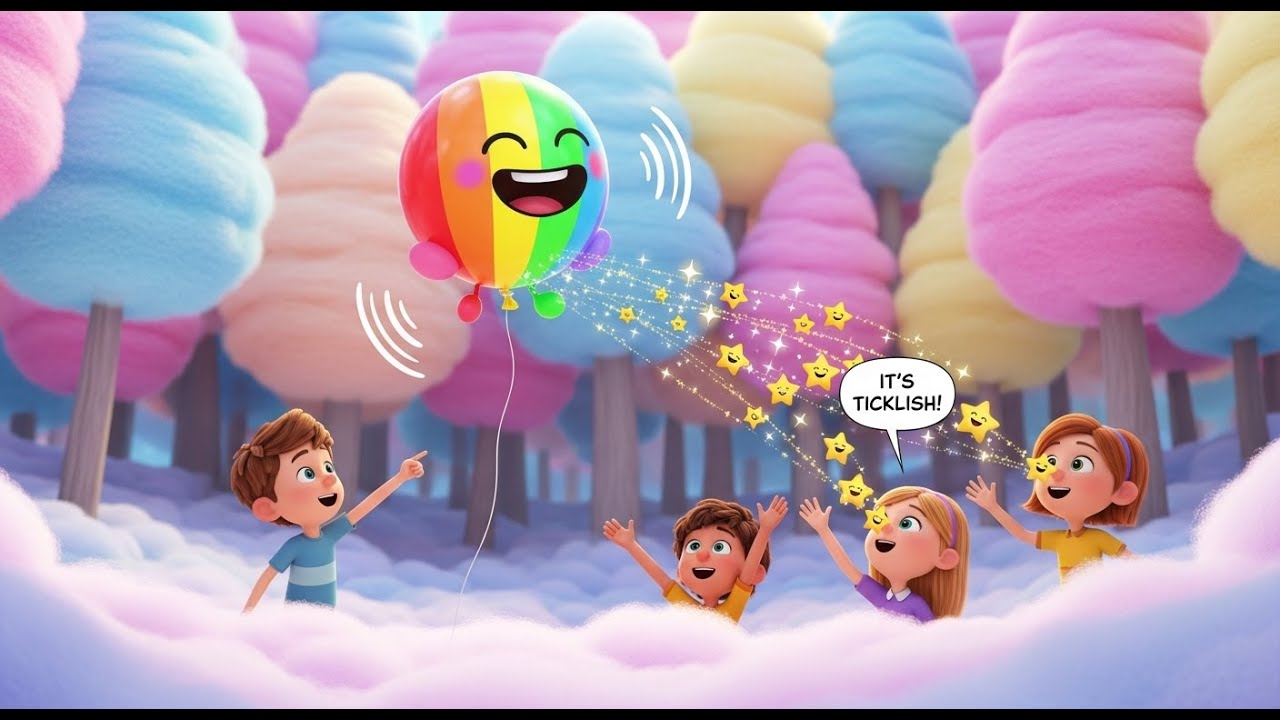 Pop Goes the Rainbow Balloon | Fun Nursery Rhyme & Kids Song | Sing ...
