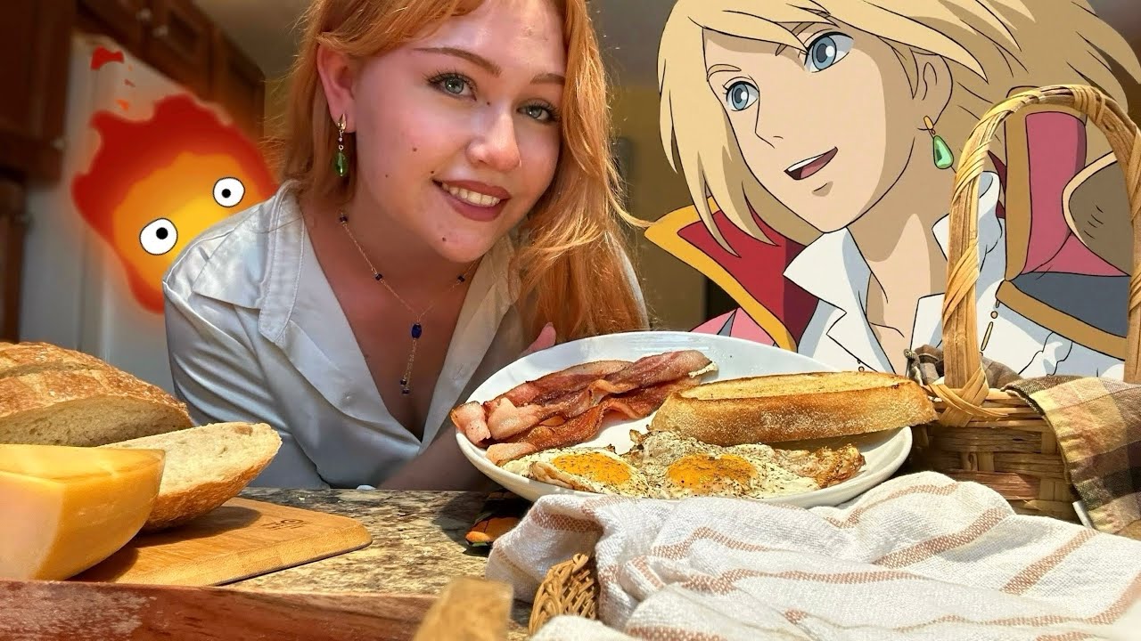 ASMR Making Breakfast From Howl’s Moving Castle (Close Whispered ...