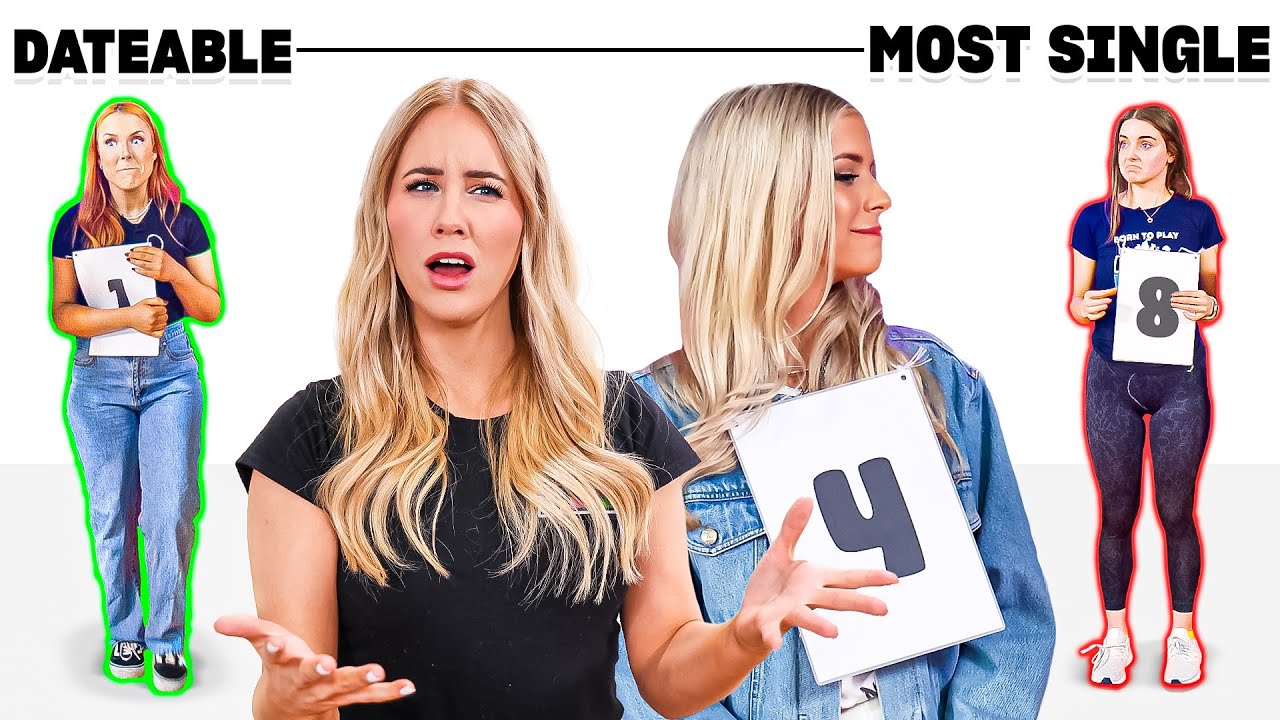 Strangers RANK 8 Girls On How Single They Look - YouTube