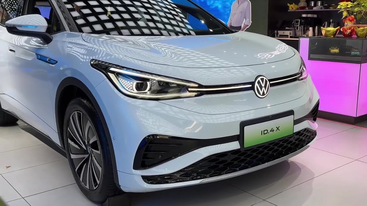 Appearance Unchanged, Range Reduced, New Volkswagen ID.4X SUV 2024 - YouTube