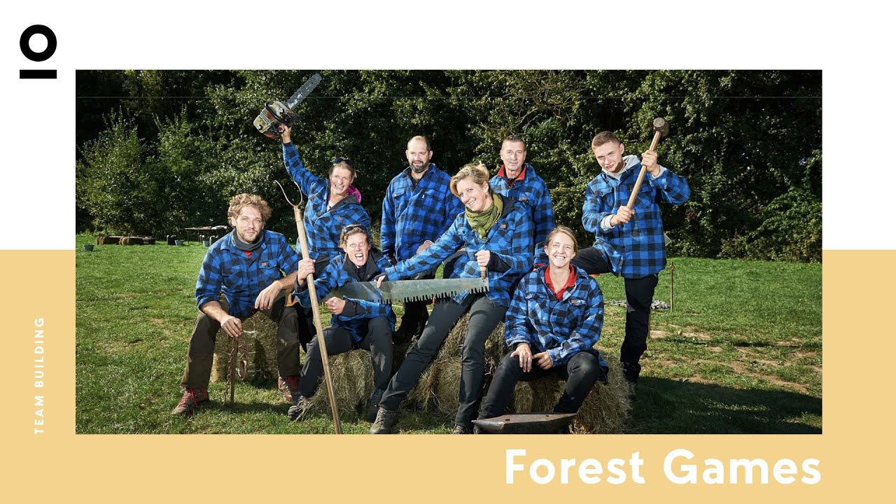 Forest Games - Team Building - YouTube