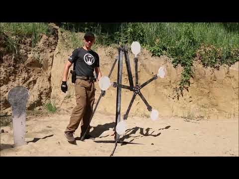 Sarsılmaz Zorlu Teksas Star Çelik Hedef Atışları.