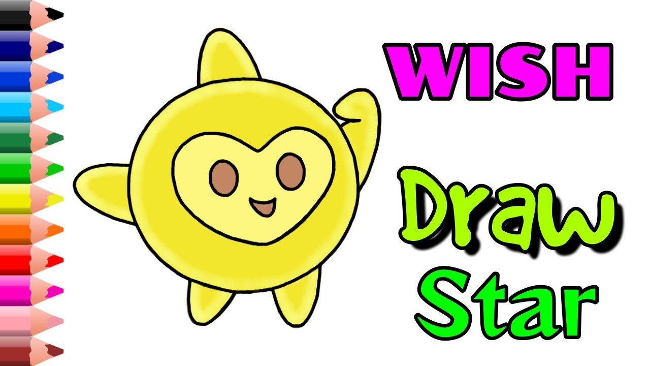 Drawings for Kids /How to Draw the Cosmic Force from Disney's "WISH ...