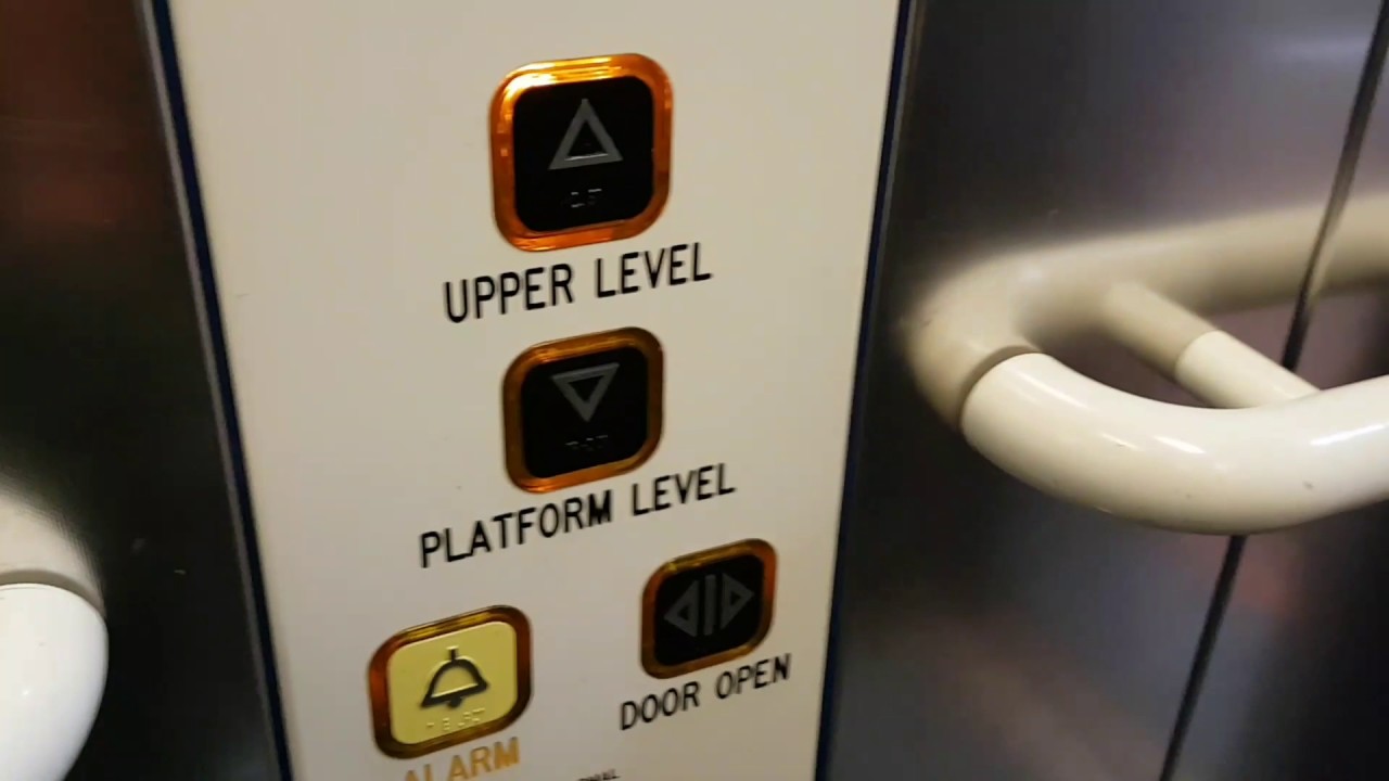 Stannah Lift @ Exhibition Center Station - YouTube