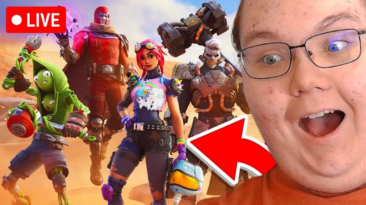 🔴LIVE!! - PLAYING FORTNITE!! - VIEWERS CAN JOIN!! - YouTube