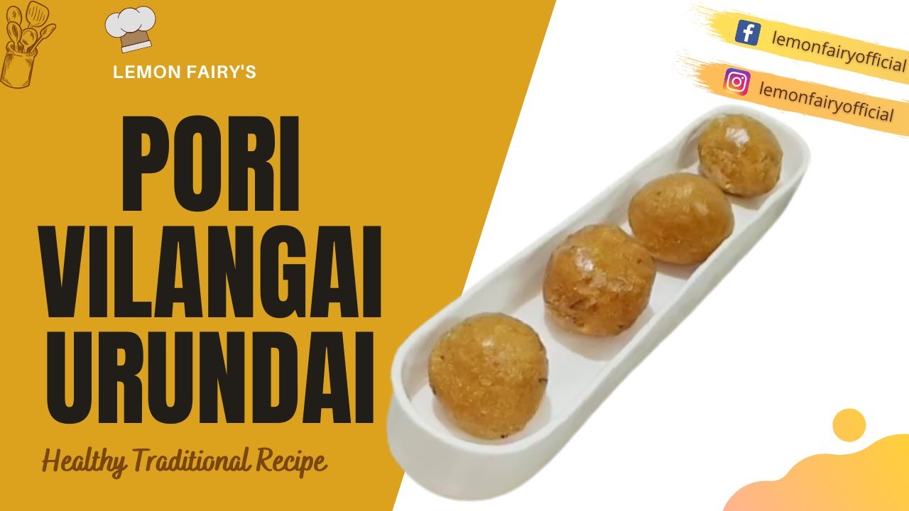 Porivilangai Urundai Recipe | Porulvilangai Urundai Recipe | Healthy ...