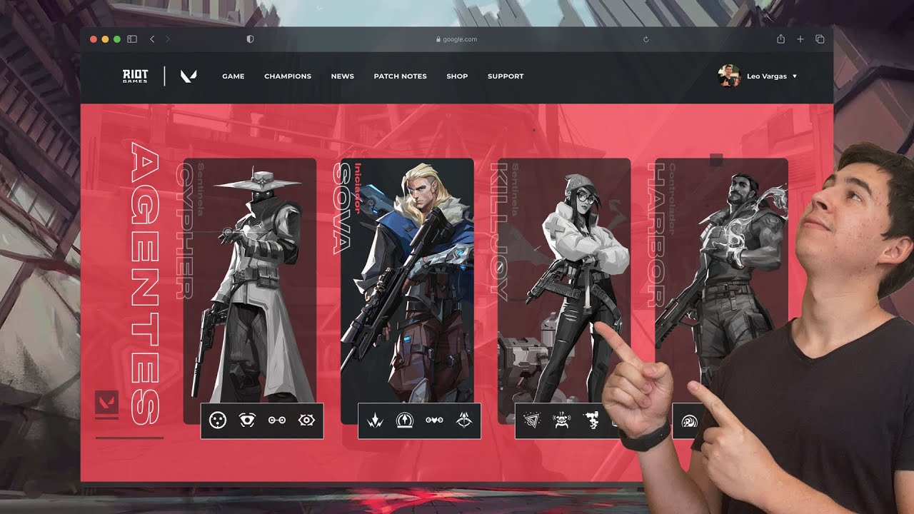 EP 8 - Integração com a API do valorant | Agentes do valorant - YouTube