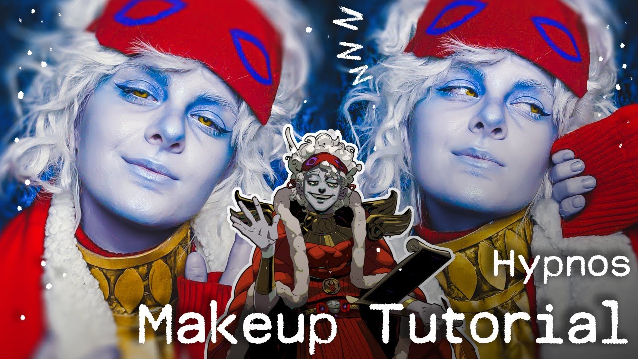 Hypnos - Hades Game Cosplay Makeup - YouTube