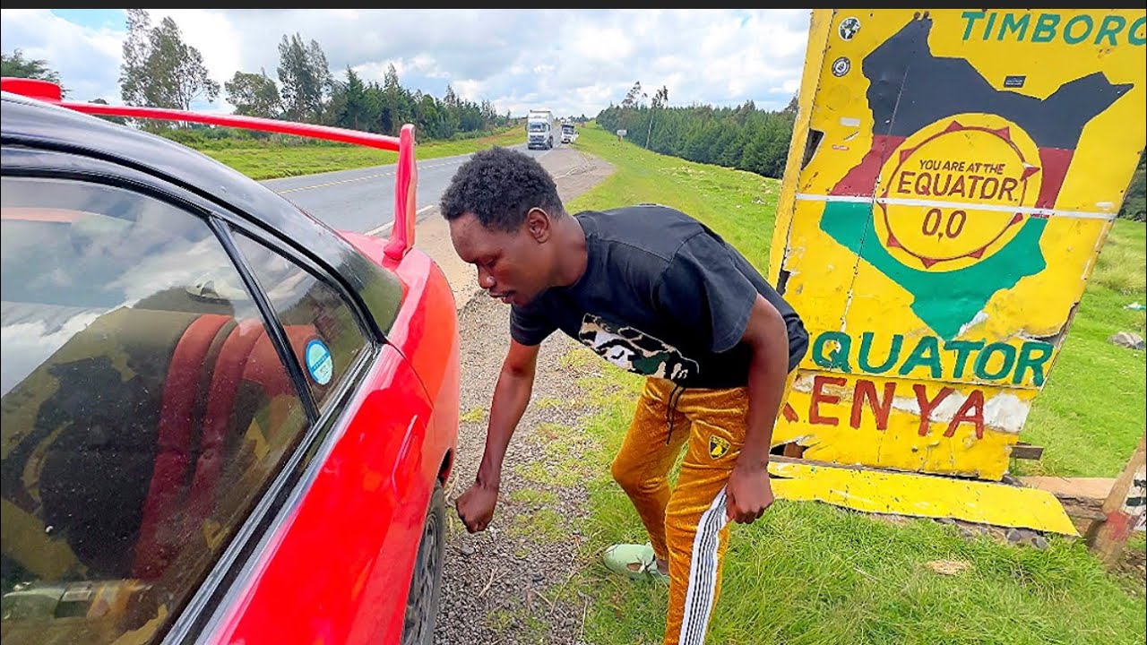 This Is What Happened In Timboroa! My Lancer At Equator! KANAIRO TO ...