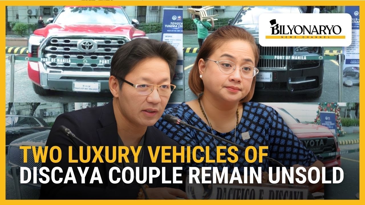 Two luxury vehicles of Discaya couple remain unsold | The Daily Dish ...