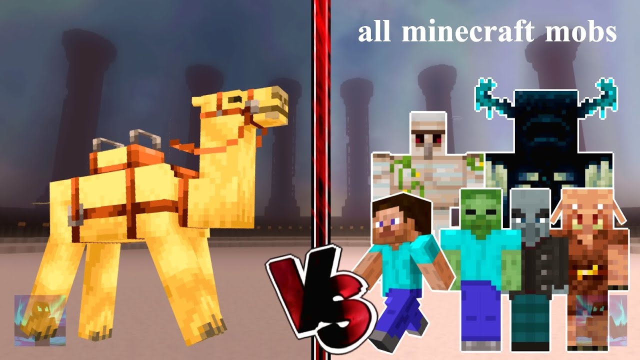 CAMEL vs ALL MOBS - Minecraft Mob Battle - YouTube