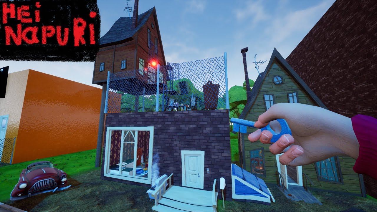 Hello Neighbor Mod Kit прохождение мода Hei Naapuri A1 REMAKE V1 - YouTube