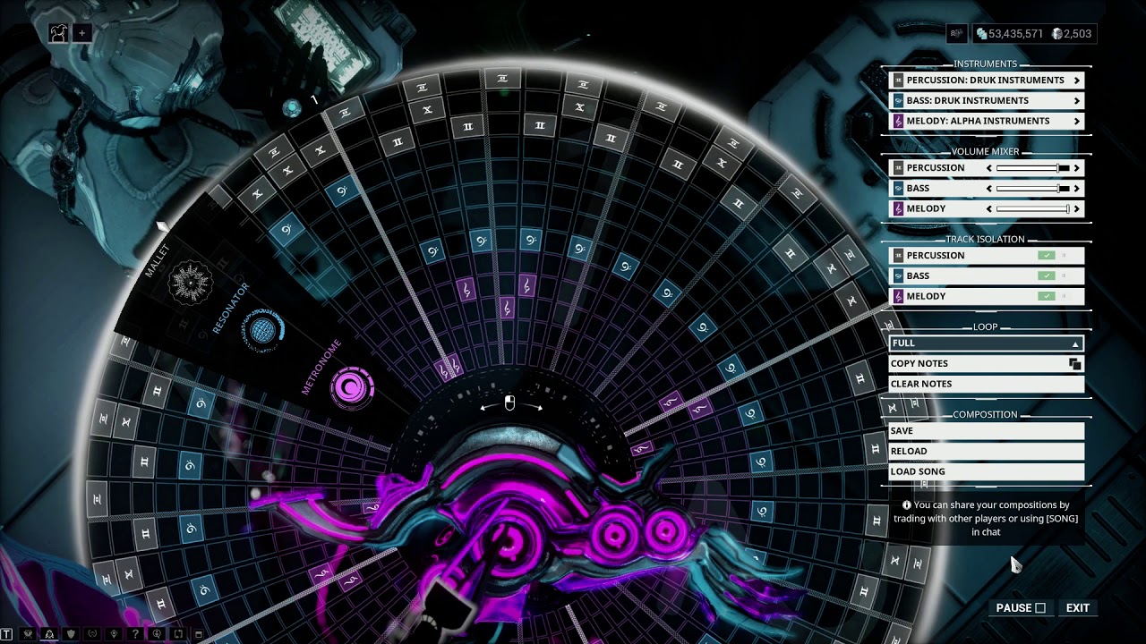 Warframe Mandachord: A Long Fall/The Twinning Theme (Final Fantasy XIV ...