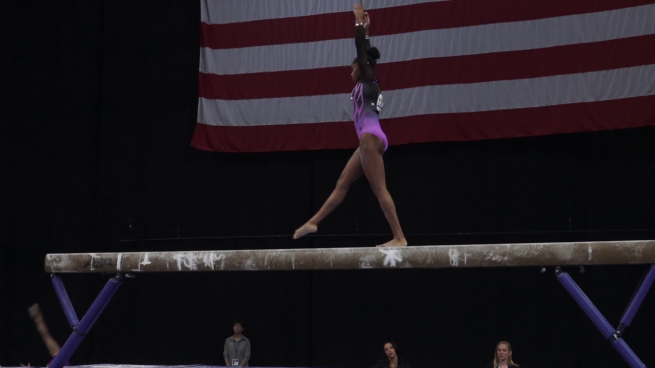 Sloane Blakely - Balance Beam – 2018 U.S. Gymnastics Championships ...
