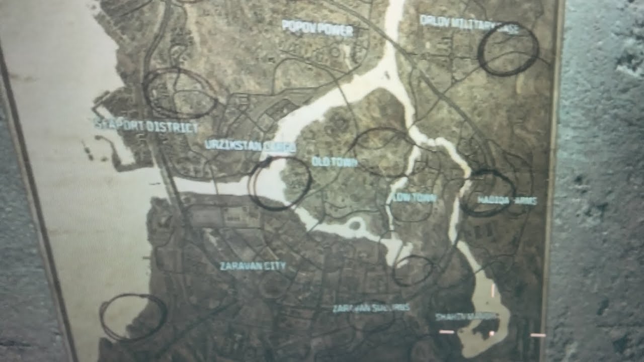 Bunker key cards needed but location is on the map - YouTube