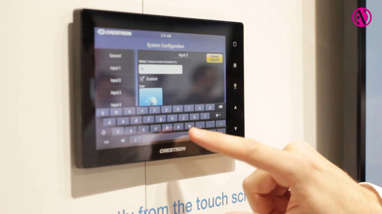 Crestron showcases AV Framework - YouTube